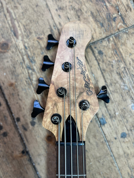 HYBRID CUSTOM 5 STRING - Ser. No. 4403 – Overwater Basses Store